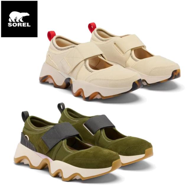 ソレル  スニーカー レディース キネティックインパクト メリージェーン 厚底 軽量  SOREL KINETIC IMPACT II MJ NL5107