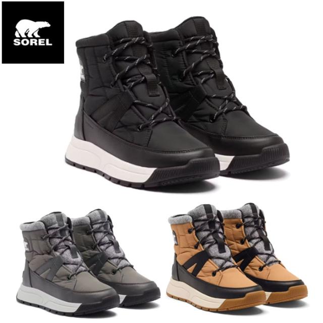 ソレル ブーツ レディース ウィットニー3 ミッドウォータープルーフ スノーブーツ 防寒 防滑 防水 SOREL WHITNEY 3 MID WP NL5282