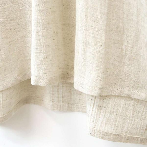 チュニックワンピ 春夏 クロスステッチ エンブ オリエンタル 大人