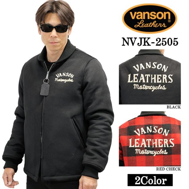 VANSON MELTON JACKET バンソン メルトン ジャケット 中綿 nvjk-2505