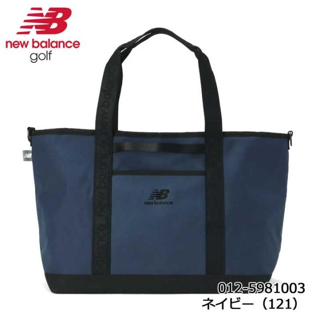 ニューバランス ゴルフ 012-5981003 オックス　ロゴJQ トートバッグ  ネイビー NAVY（121） new balance golf