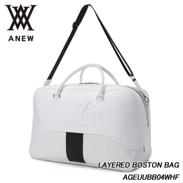 アニュー AGEUUBB04WHF レイヤード ボストンバッグ ANEW LAYERED BOSTON BAG
