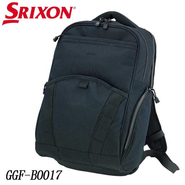 ダンロップ スリクソン GGF-B0017 リュックバッグ ブラック BLACK SRIXON DUNLOP 10p