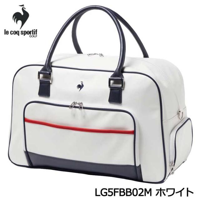 【2025モデル】ルコックスポルティフ ゴルフ LG5FBB02M ベーシック ボストンバッグ ホワイト(WH00) le coq sportif GOLF 10p