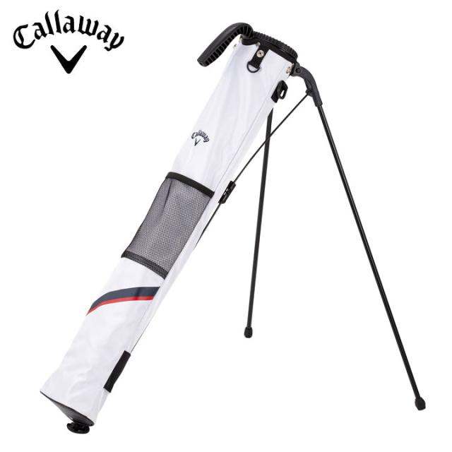 【2025モデル】キャロウェイ スポーツ スタンド クラブケース 25 JM ホワイト/ネイビー/レッド(5925166)   Callaway Sport STAND CLUB CASE