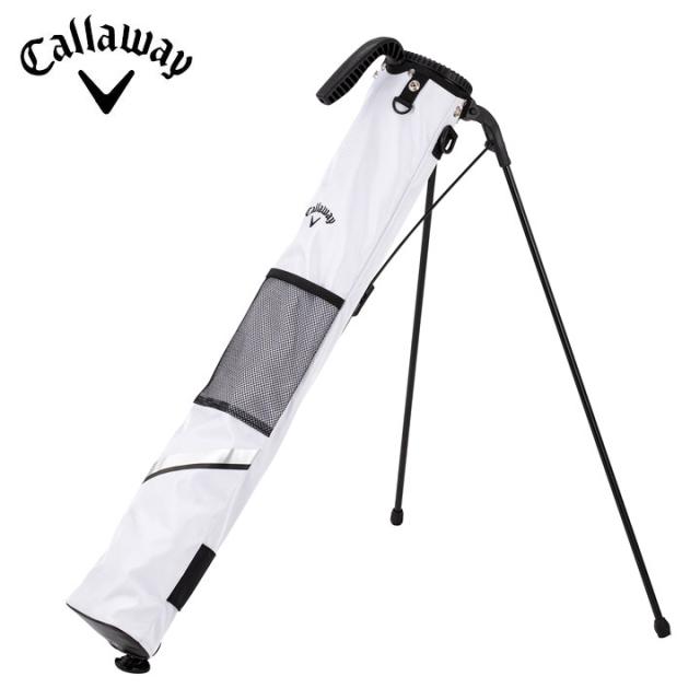 【2025モデル】キャロウェイ スポーツ スタンド クラブケース 25 JM ホワイト/シルバー(5925167)   Callaway Sport STAND CLUB CASE