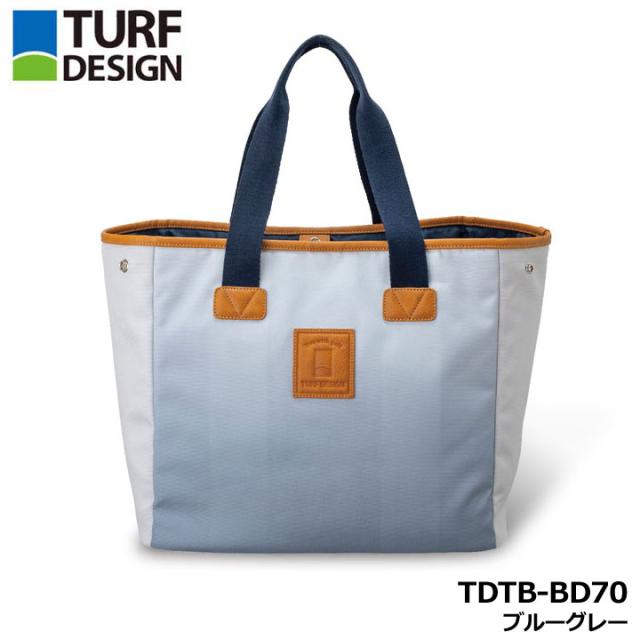 ターフデザイン TDTB-BD70 トートバッグ ブルーグレー  TURF DESIGN 朝日ゴルフ