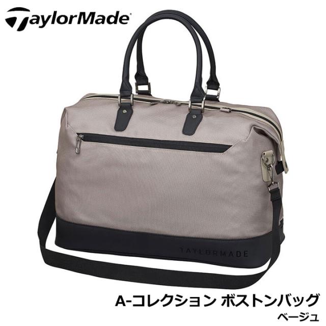 【2025モデル】テーラーメイド UN739 A-コレクション ボストンバッグ ベージュ M1354301 Beige Boston Bag Taylormade 10p