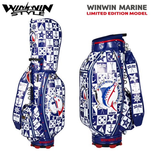ウィンウィンスタイル CB-518 マリーン【限定50】 軽量 カートバッグ WINWIN MARINE CART BAG ゴルフキャディバッグ WINWIN STYLE