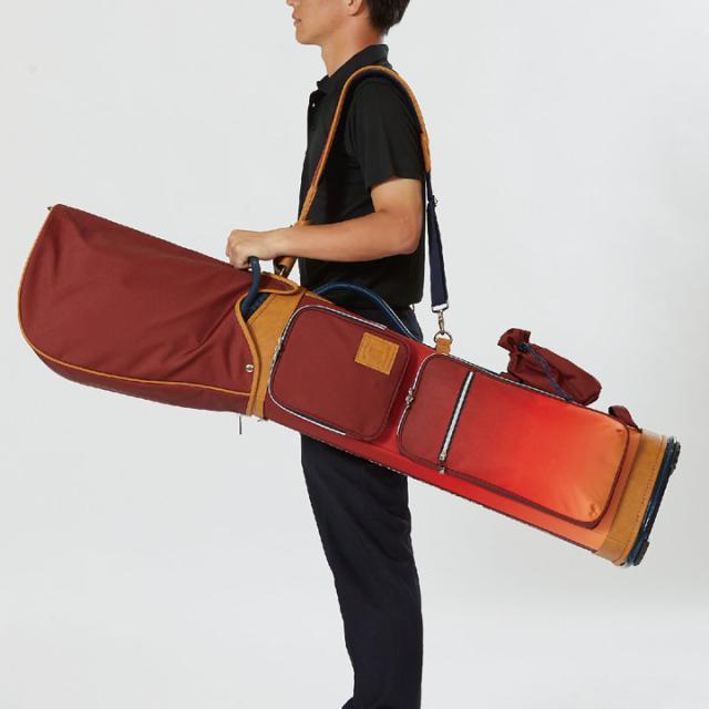 ターフデザイン TDCB-BD70 キャディバッグ レッド 9.5型 47インチ対応 2.6kg TURF DESIGN 朝日ゴルフ