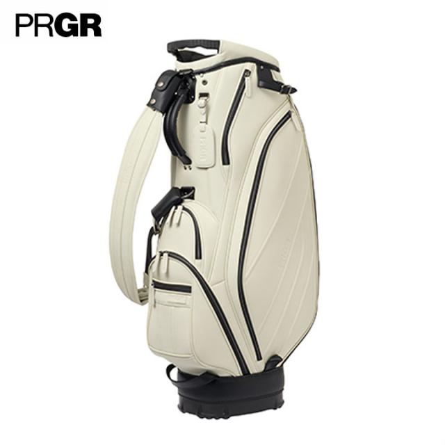 プロギアプレミアムモデル キャディバッグ   PCB-111  9.0型  アイボリー 4kg 47インチ対応 カートバッグ PRGR