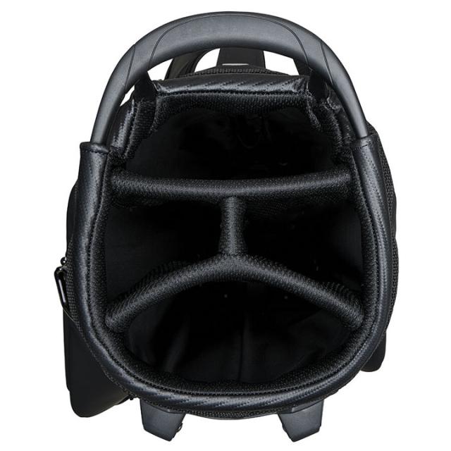 【2025モデル】テーラーメイド UN724 ツアースタンドバッグ ブラック/シルバー M1350201 キャディバッグ 9.5型 3.9kg 47インチ対応 スタンド型 Taylormade 10p