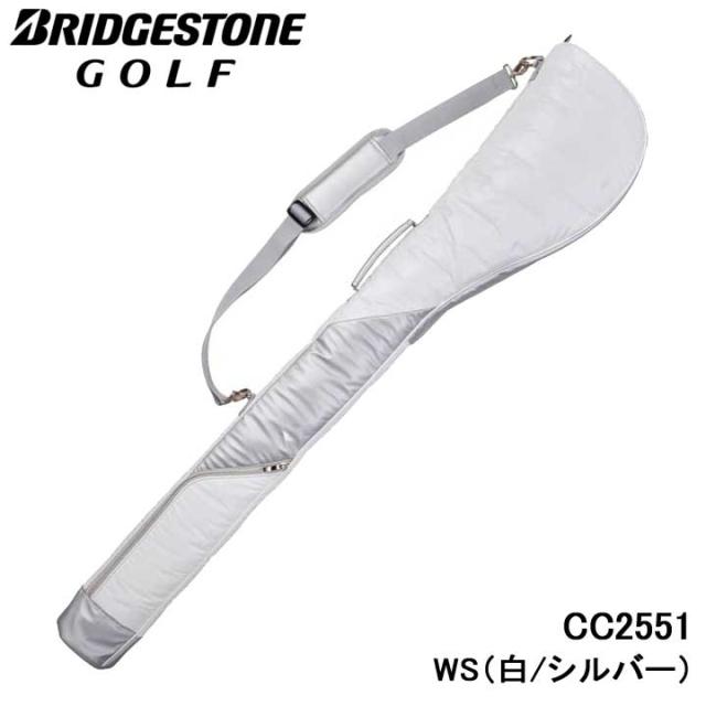 【レディース】【2025モデル】ブリヂストン ゴルフ CC2551 ホワイト/シルバー クラブケース BRIGESTONE GOLF WS 10P