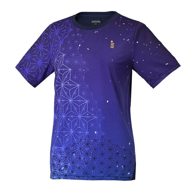 ゴーセン T2501-17 レディースゲームシャツ (17)ネイビー レディース 25 20p
