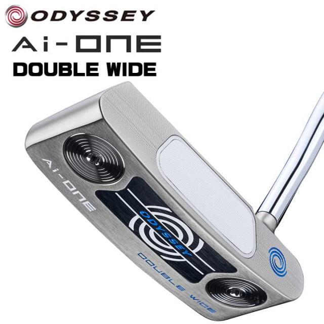 オデッセイ  Ai-ONE SILVER DOUBLE WIDE DB パター　STROKE LAB 90シャフト スチール 日本正規品 ODYSSEY AI-ONE シルバー DW DB 30p
