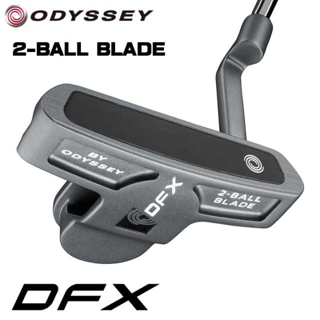 【2025モデル】オデッセイ DFX 2-BALL BLADE CH パター 日本正規品 ODYSSEY DFX BY ODYSSEY 2ボール ブレード　30p
