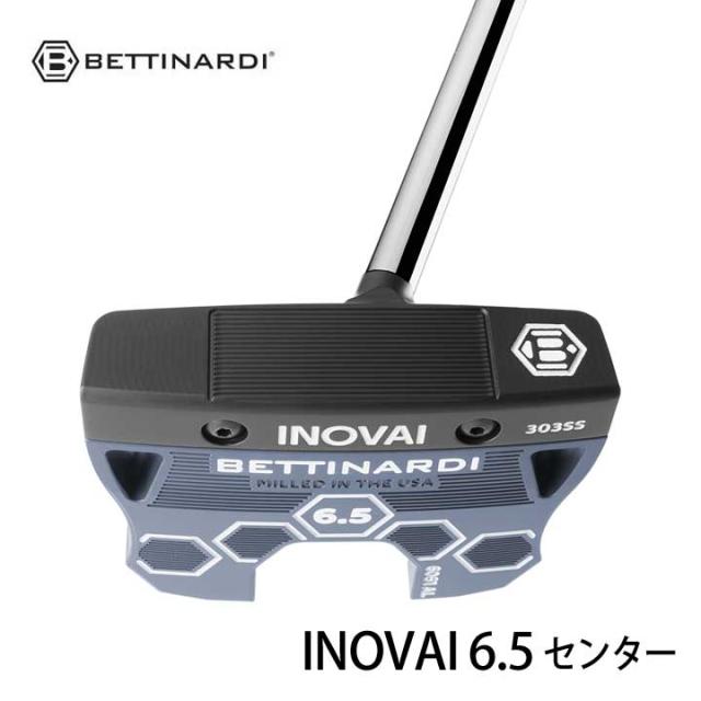 【2024モデル】ベティナルディ INOVAIシリーズ イノベイ6.5センターパター  34インチ  SINK FITスタンダードブラック(標準)グリップ 日本正規品 BETTINARDI INOVAI CENTER 20p