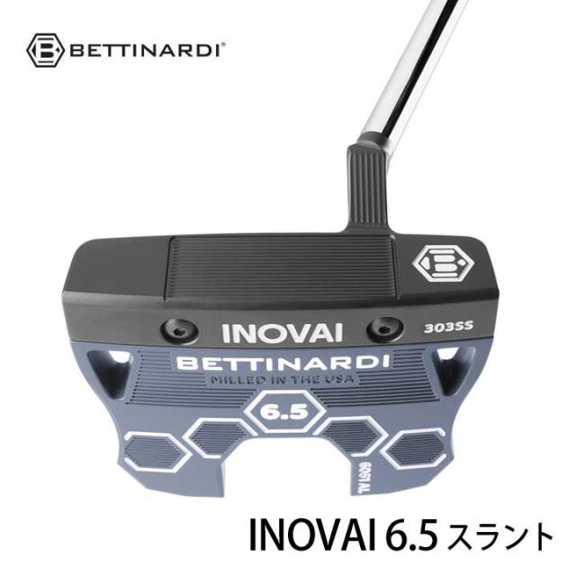 【2024モデル】ベティナルディ イノベイ6.5スラントパター  34インチ  SINK FITスタンダードブラック(標準)グリップ 日本正規品 BETTINARDI INOVAI SLANT 20p