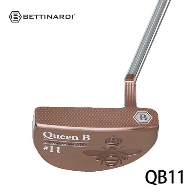 【2024モデル】ベティナルディ クィーンBシリーズ QB11 パター 34インチ SINK FITスタンダードライトグレー(標準)グリップ 日本正規品 BETTINARDI 20p