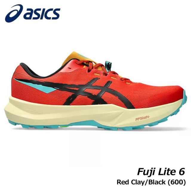 アシックス 1011C086 Fuji Lite 6 カラー:Red Clay/Black(600)  メンズ ランニング シューズ asics 20p