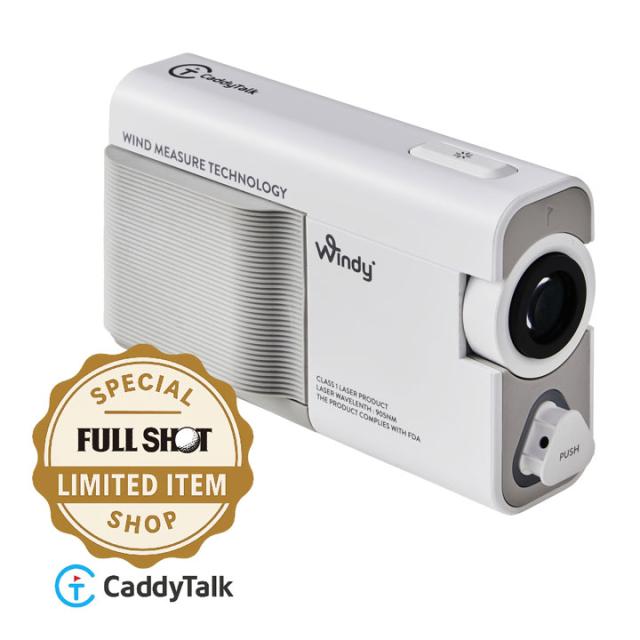 【正規販売店】CaddyTalk Windy ホワイト  レーザー 距離計 ウィンディ ゴルフ距離測定器 飛距離計 キャディトーク