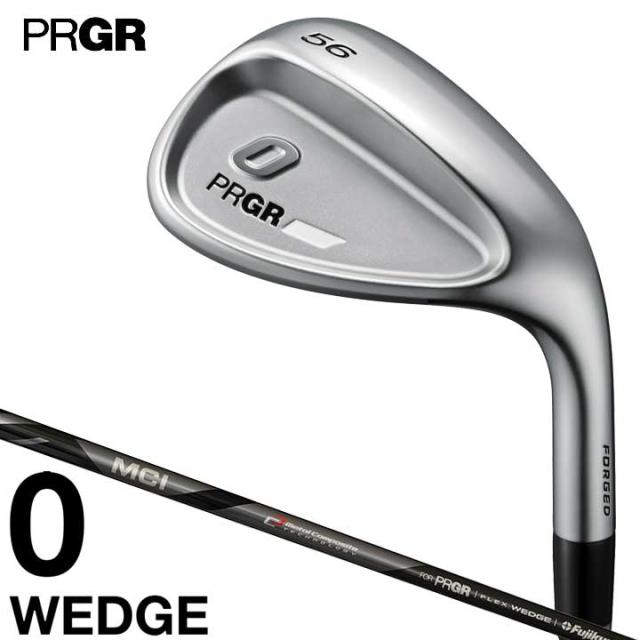 【2024モデル】プロギア 0 ウェッジ　シャフト：MCI FOR PRGR FLEX WEDGE カーボン　PRGR 0 WEDGE　20p