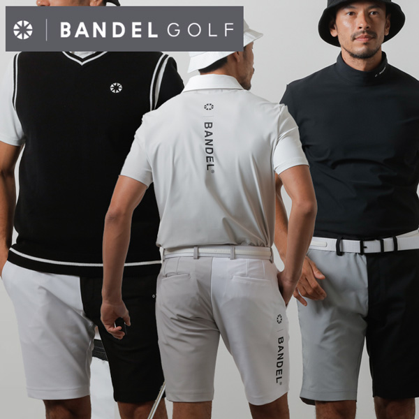 BANDEL バンデル BASIC COMBINATION HALF PANTS ゴルフ ウェア ハーフパンツ メンズ