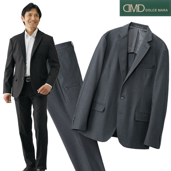 DOLCE MARA ドルチェマーラ ストレッチスーツ 上下同サイズ ジャケット ズボン パンツ 40代 50代 60代 918800_918900-SAI