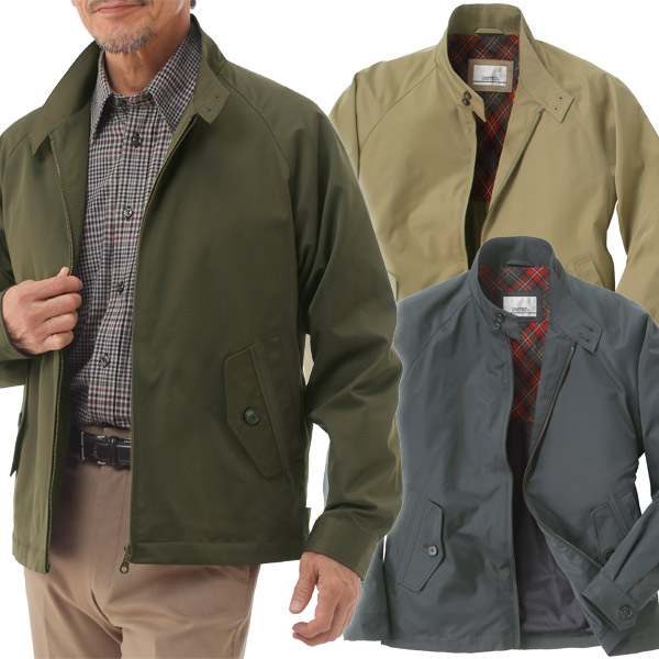 UNITED 撥水ドライビングブルゾン ラグランスリーブ仕様 ポケット8箇所 メンズ 秋冬 40代 50代 60代 3U5-64576-HA