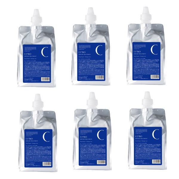 オレンジコスメ ceno セノ リペアトリートメント　DR　1000g詰め替え用×6個セット