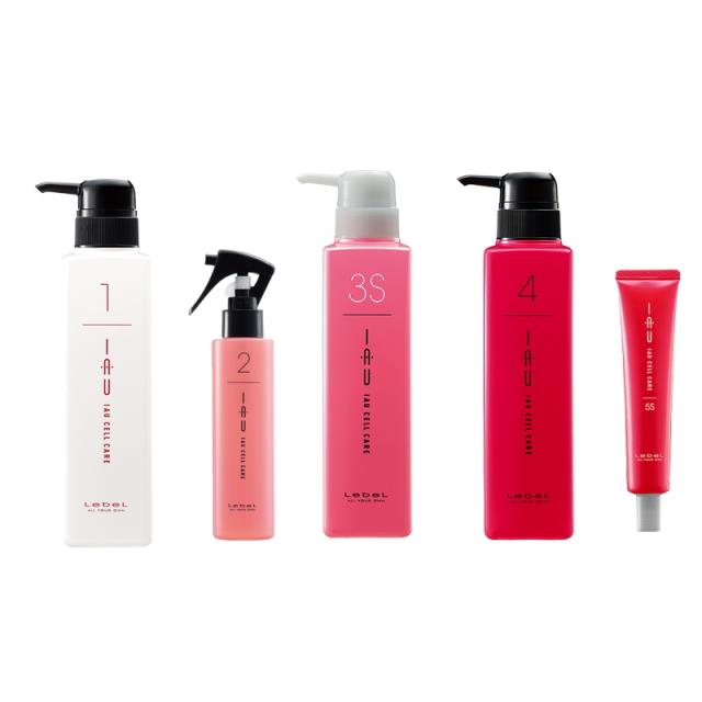 ルベル　イオセルケア　シルキー5点セット(1:500ml/2:150ml/3S:500ml/4:500ml/5S:40ml)