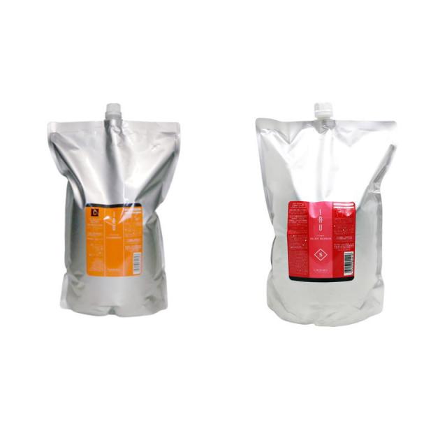 ルベル IAU [イオ] クレンジング クリアメント [2500ml]クリーム シルキーリペア [2500g]セット