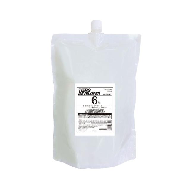 TIERSデベロッパー ティアーズ オキシ6％ [業務用][ヘアカラー2剤] 2000mlの通販はau PAY マーケット - PECHKA au PAY マーケット店 | au PAY ...