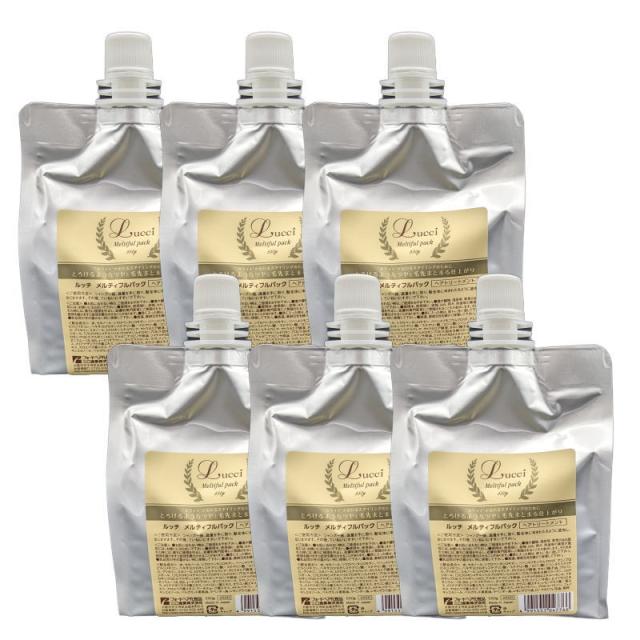 ミアンビューティー　ルッチ メルティフルパック (ヘアトリートメント) 550gリフィル×6点セット