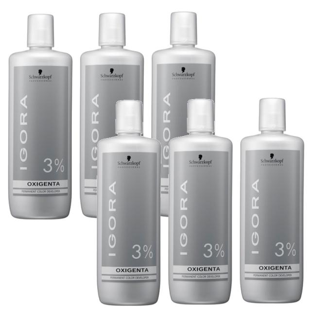 シュワルツコフ イゴラ　オキシジェンタ　3%  1000ml ×6本セット