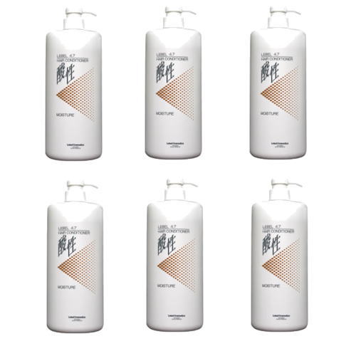 ルベル 4.7　酸性モイスチャコンディショナー　(1200ml)×6本セット