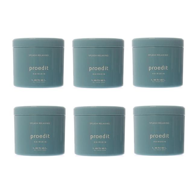 ルベル  プロエディット　ヘアスキン　スプラッシュリラクシング　360g×6点セット