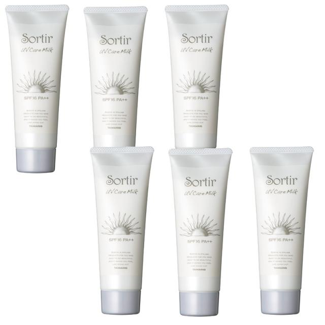 タマリス ソルティール UVケアミルク 80g 【6個セット】