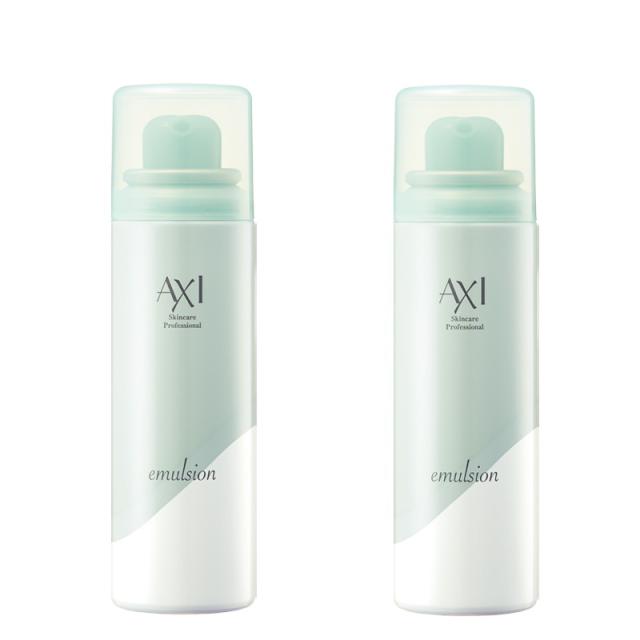 クオレ　AXI ムースエマルジョンRF (炭酸美容乳液) 80g ×2点セット