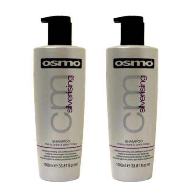 アレス　osmo(オスモ) カラーミッション シルバライジング シャンプー 1000ml（2点セット）