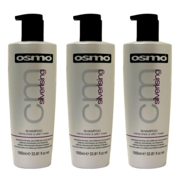 アレス　osmo(オスモ) カラーミッション シルバライジング シャンプー 1000ml（3点セット）