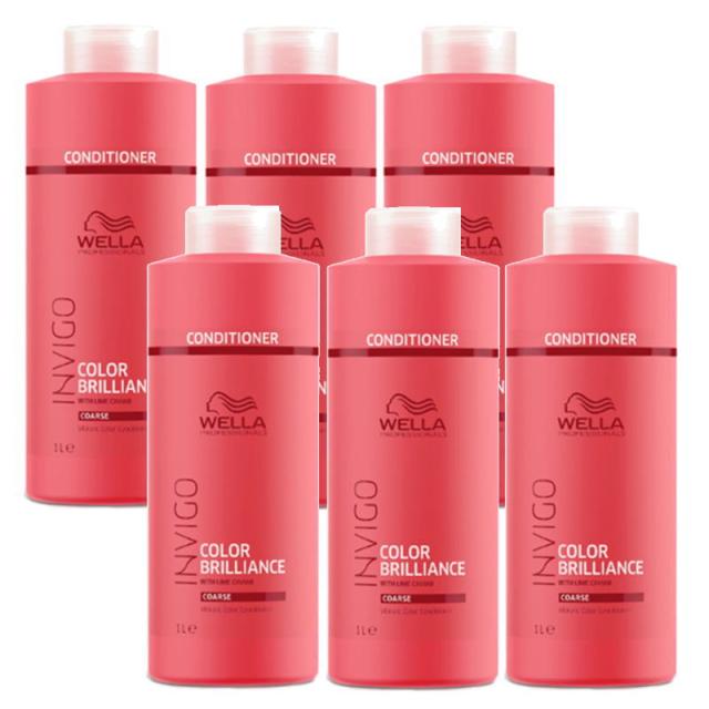 ウエラ インヴィゴ INVIGO カラーブリリアンス バイブラントカラーコンディショナー 1000ml 【6本セット】
