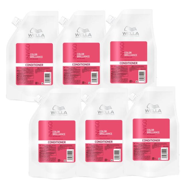 ウエラ インヴィゴ INVIGO カラーブリリアンス バイブラントカラーコンディショナー 940mlリフィル 【6本セット】