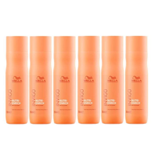 ウエラ インヴィゴ INVIGO ニュートリエンリッチ　ディープ シャンプー 250ml 【6本セット】