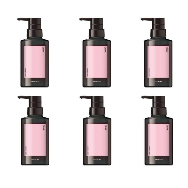 アリミノ アジアンカラー　フェス　カラーシャンプー　ピンク　280ml 【6点セット】