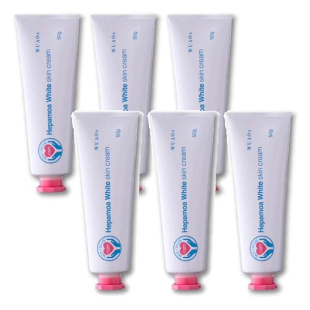 ウアオ　へパモア美白スキンクリーム 50ｇ×6点セット