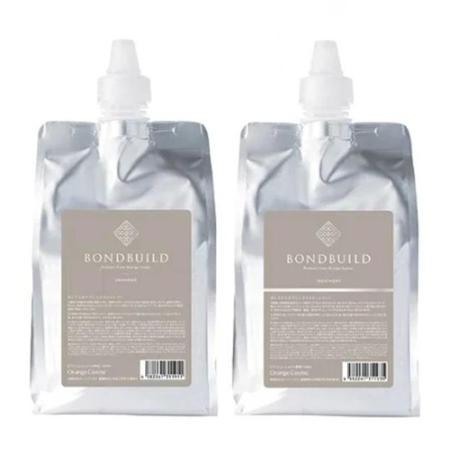 オレンジコスメ  ボンドビルド　プレックス　シャンプー(1000ml) トリートメント(1000g)リフィルセット