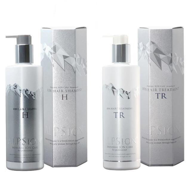 ALPSion(アルピジョン) イオンヘア　シャンプーH　NEO(490ml)/トリートメント　NEO(490g)セット