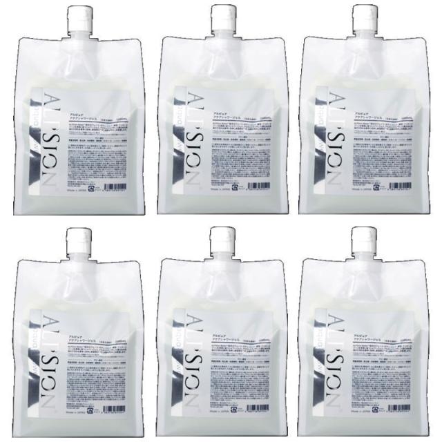 ALPSion　アルピュア　アクアシャワージェル　1000ml【×6点セット】