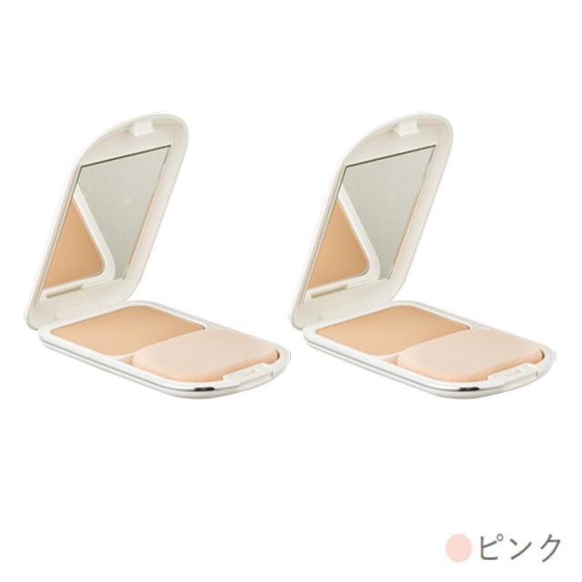 アルバコスメティックス SSパウダーファンデーション スムース ピンク 13g（2点セット）